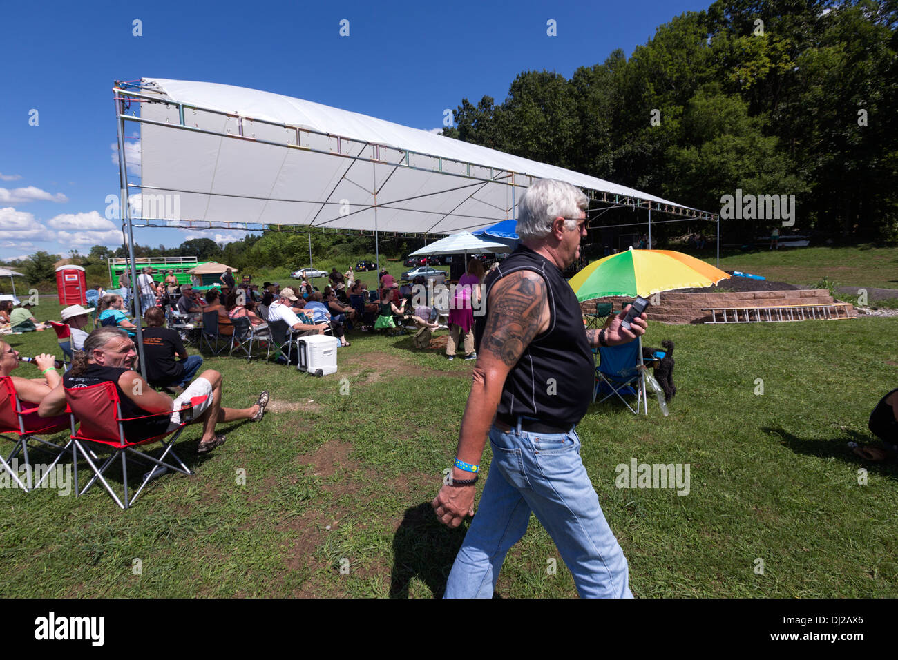 Solar Expo Jam folk festival, Vernon, NJ, USA Stock Photo - Alamy