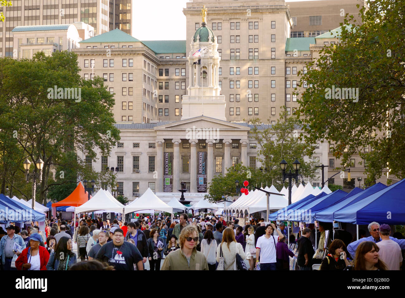 Brooklyn book festival hi-res stock photography and images - Alamy