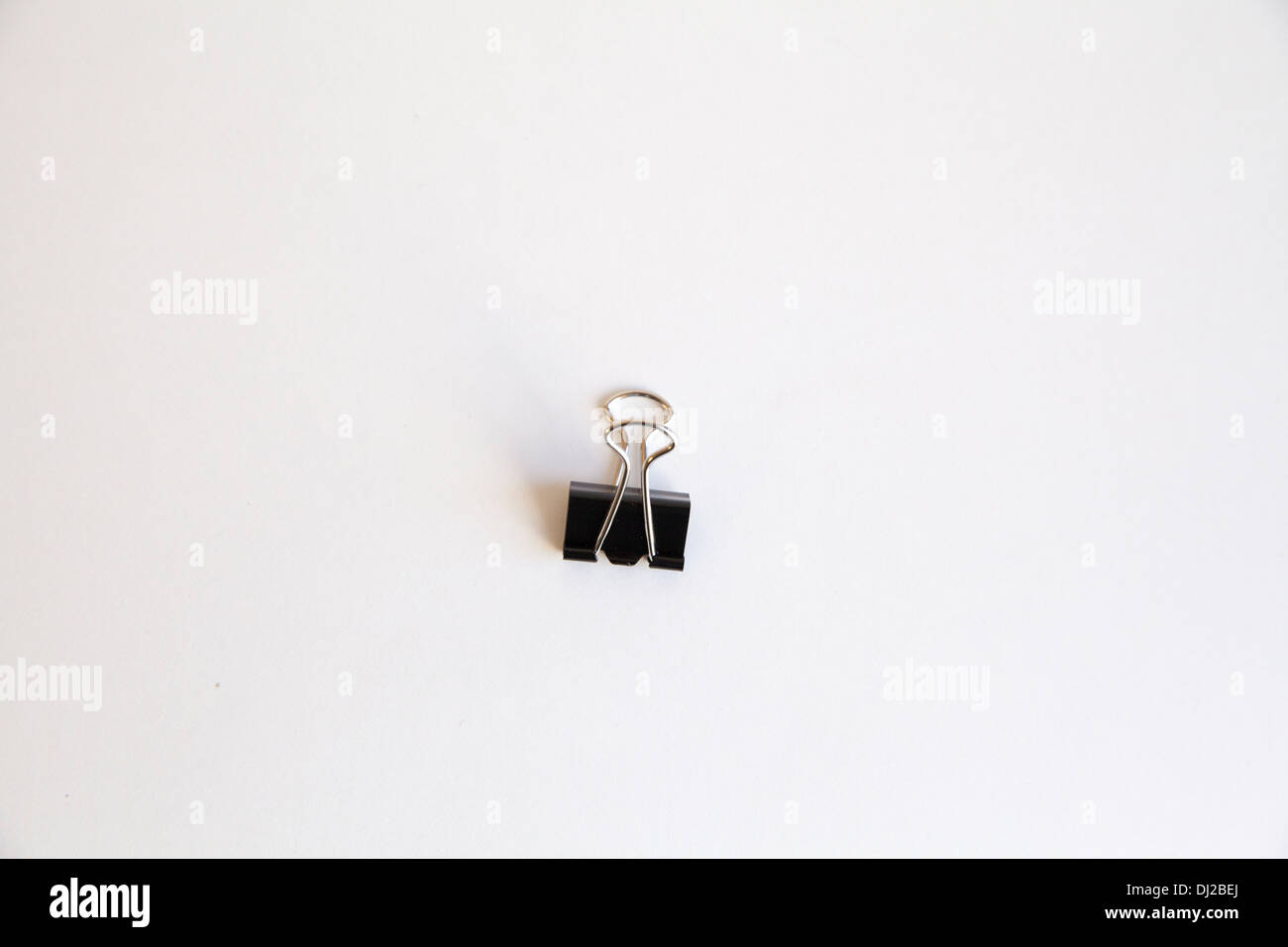Paper clip attach object objects close up closeup metal link stationary ...