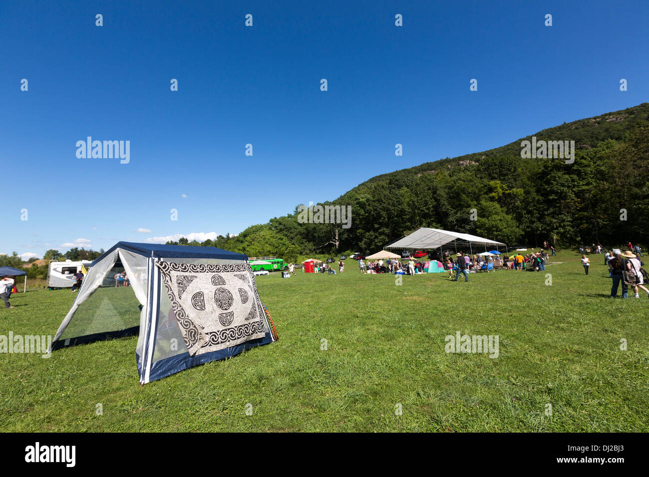 Solar Expo Jam folk festival, Vernon, NJ, USA Stock Photo - Alamy