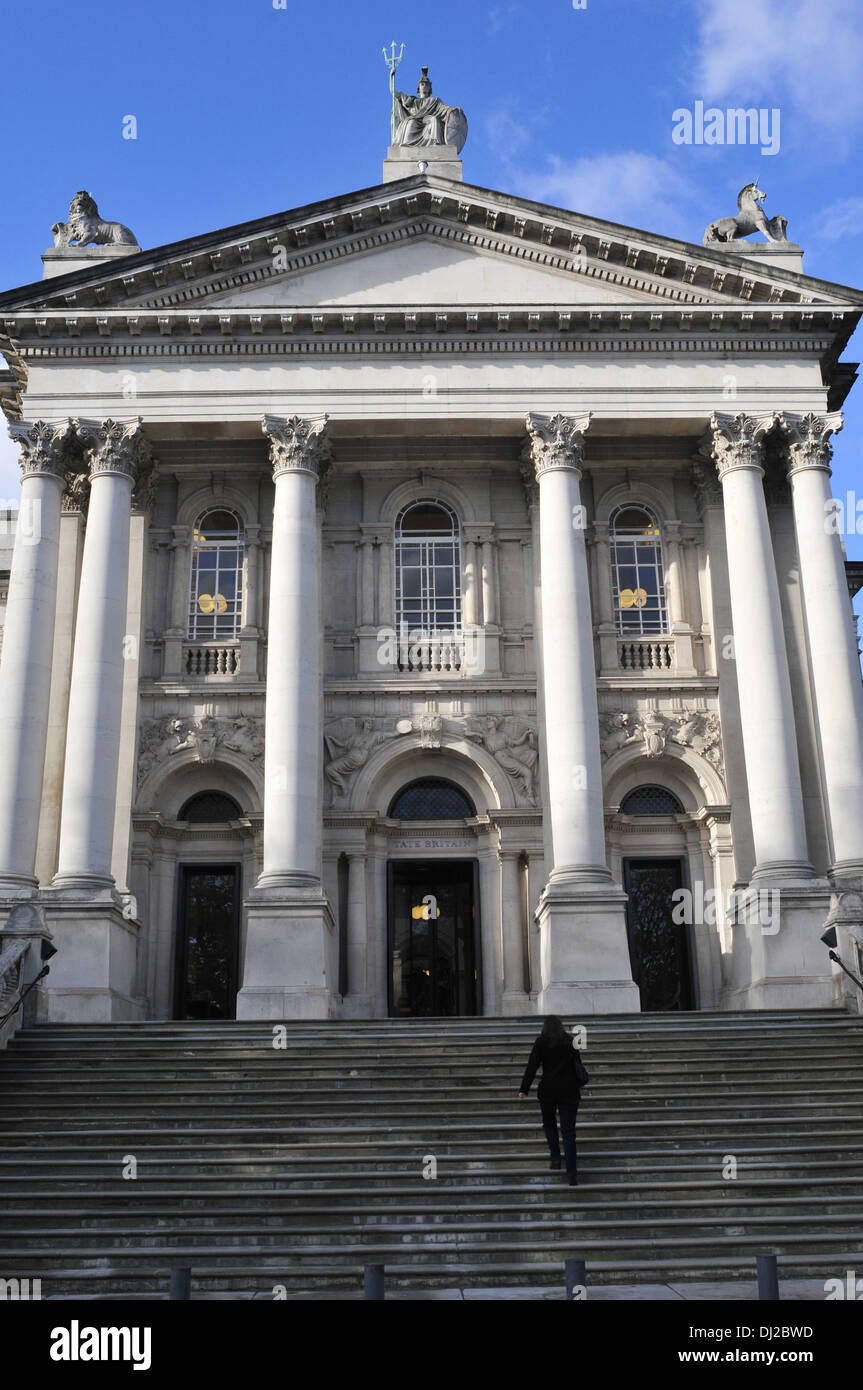 Exhibition at tate britain hi-res stock photography and images - Alamy