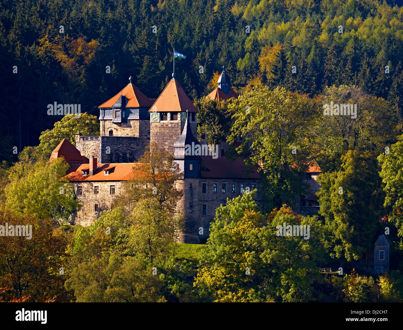 Elgersburg Castle, Thuringia, Germany Stock Photo - Alamy
