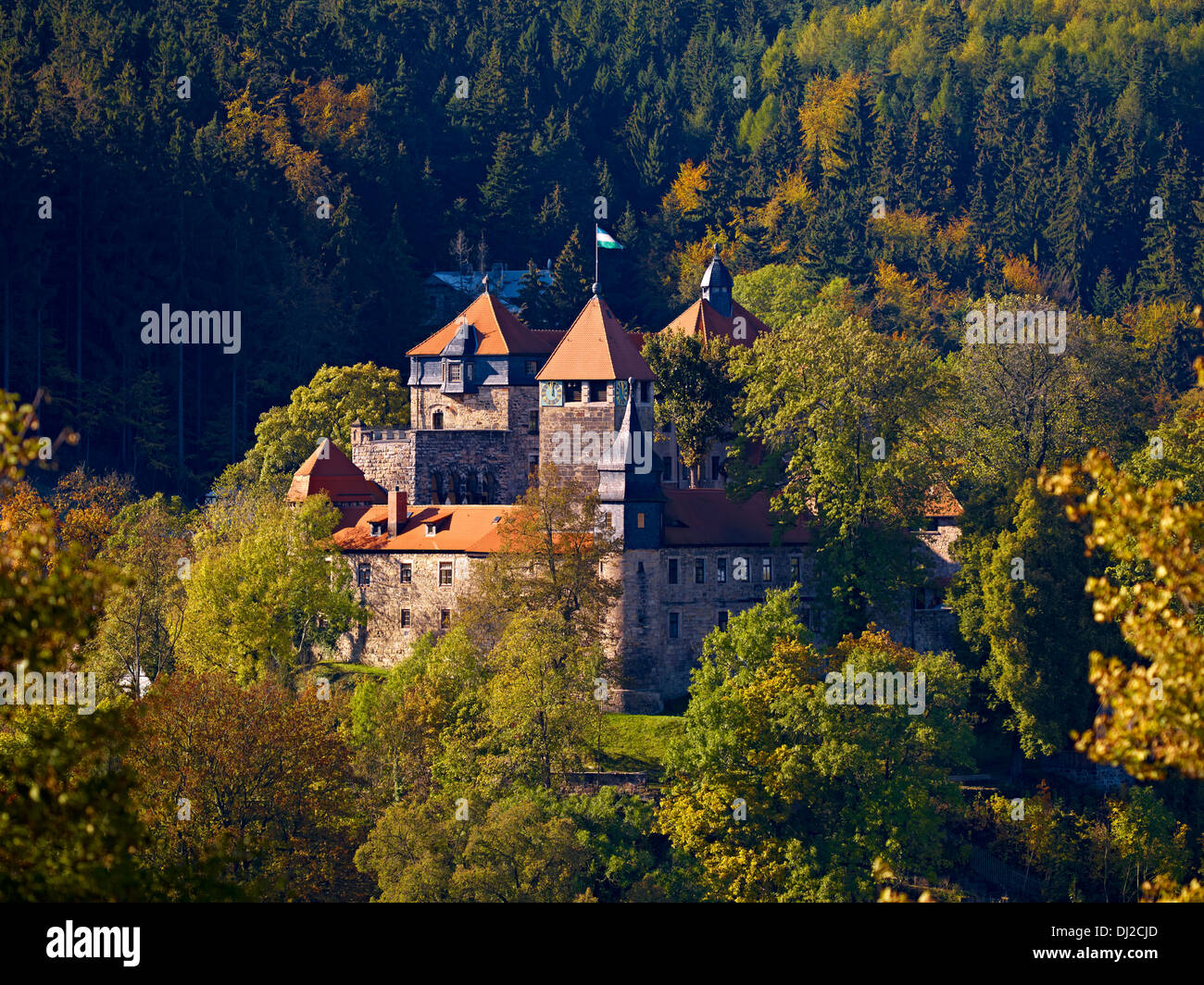 Elgersburg Castle, Thuringia, Germany Stock Photo - Alamy
