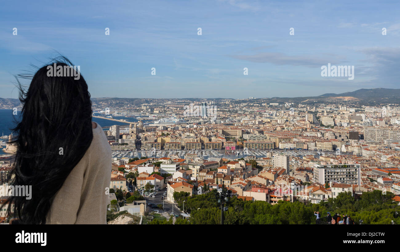 Marseille woman hi-res stock photography and images - Alamy