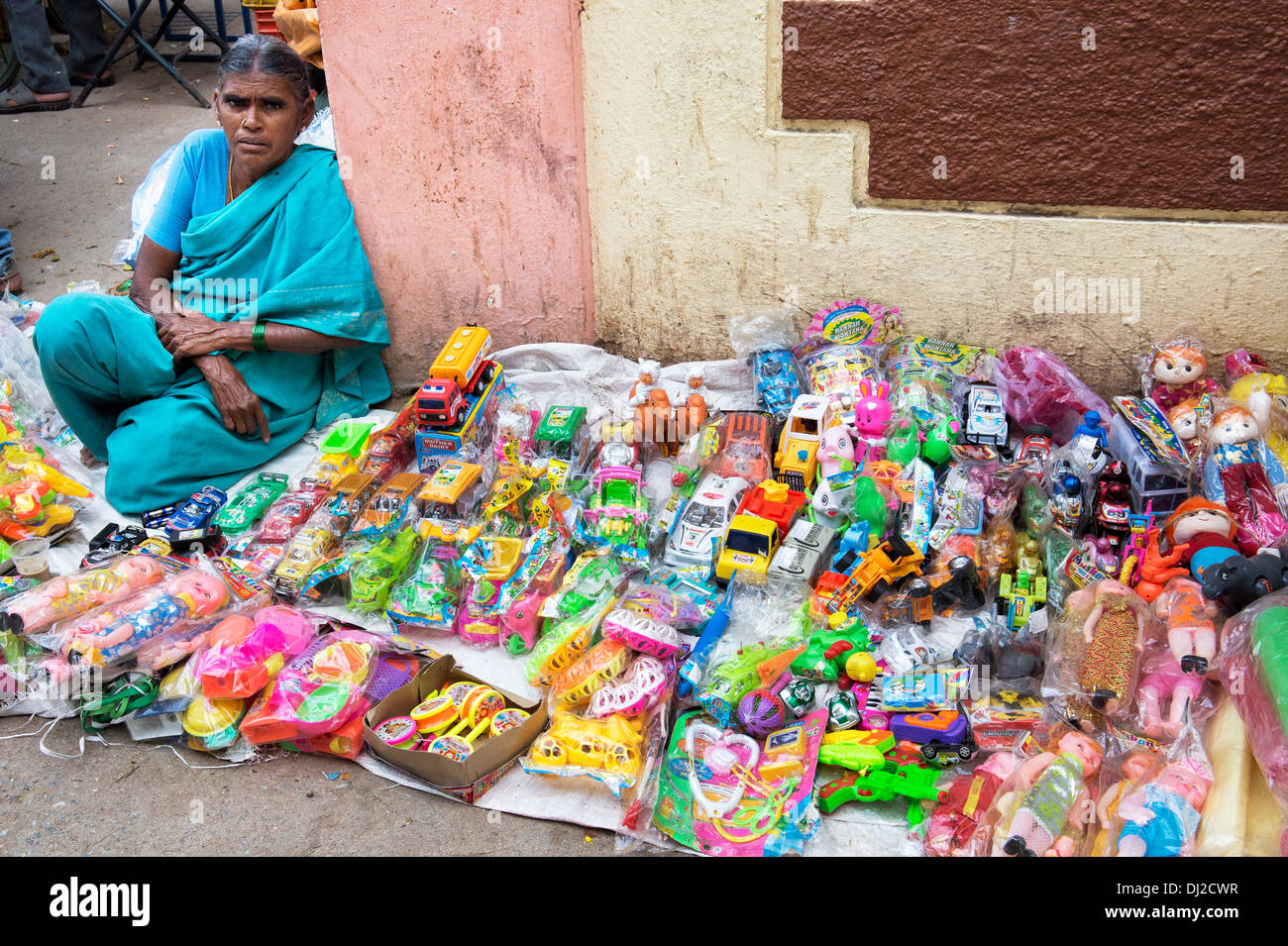 Cheap market toys hi res stock photography and images Alamy