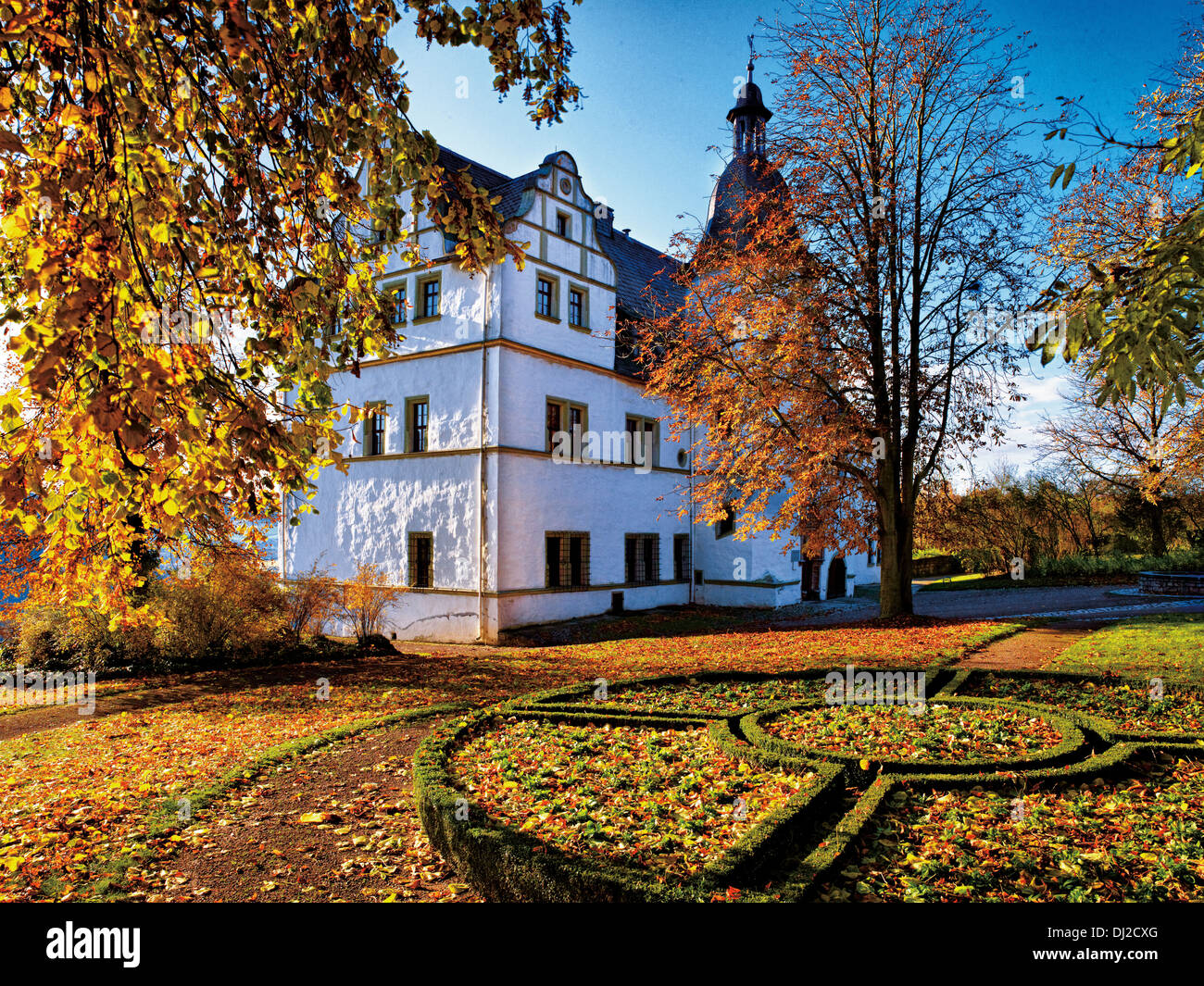 Renaissance castle of the dornburg castles hi-res stock photography and ...