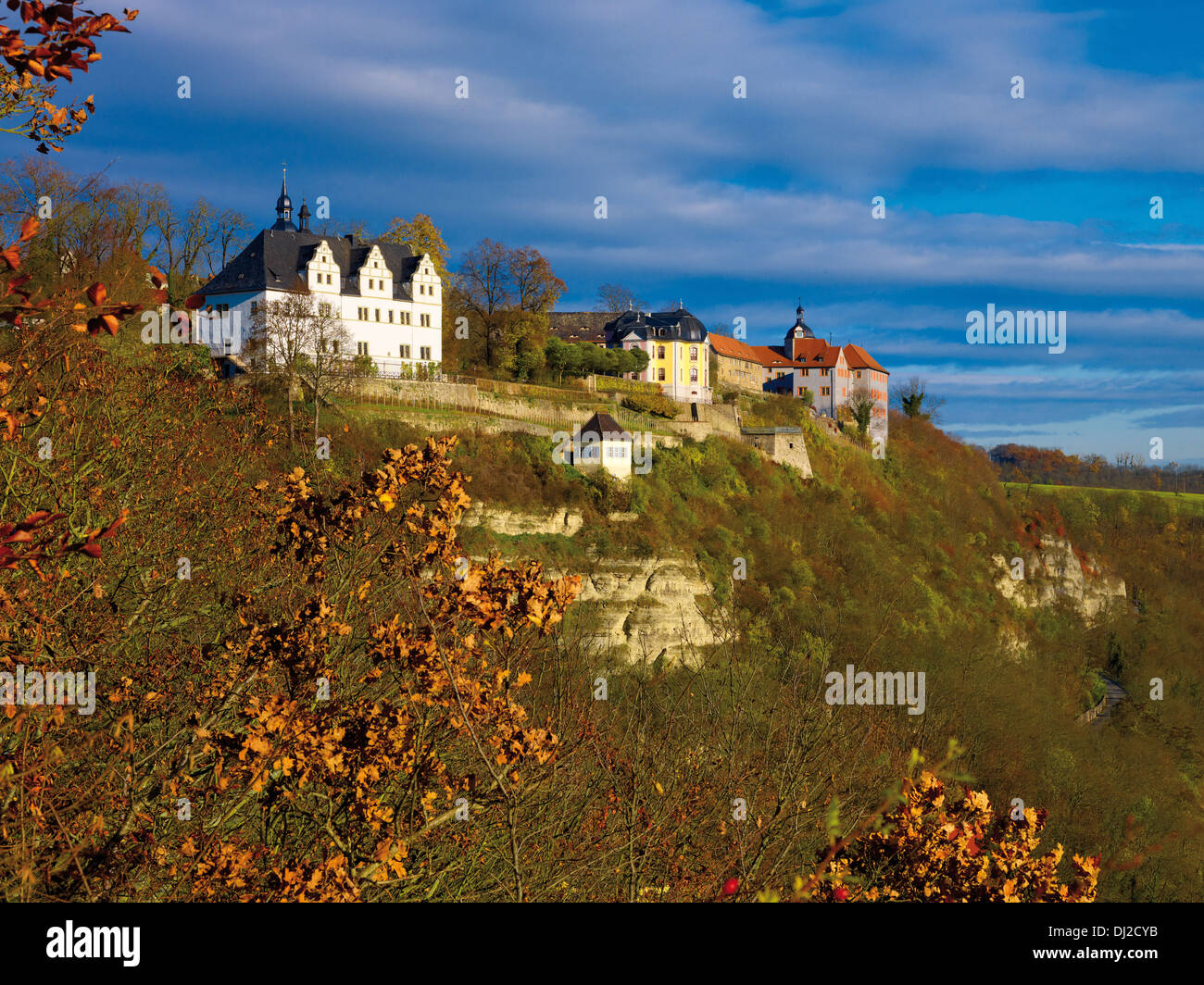 Dornburg castles, Dornburg, Thuringia, Germany Stock Photo - Alamy