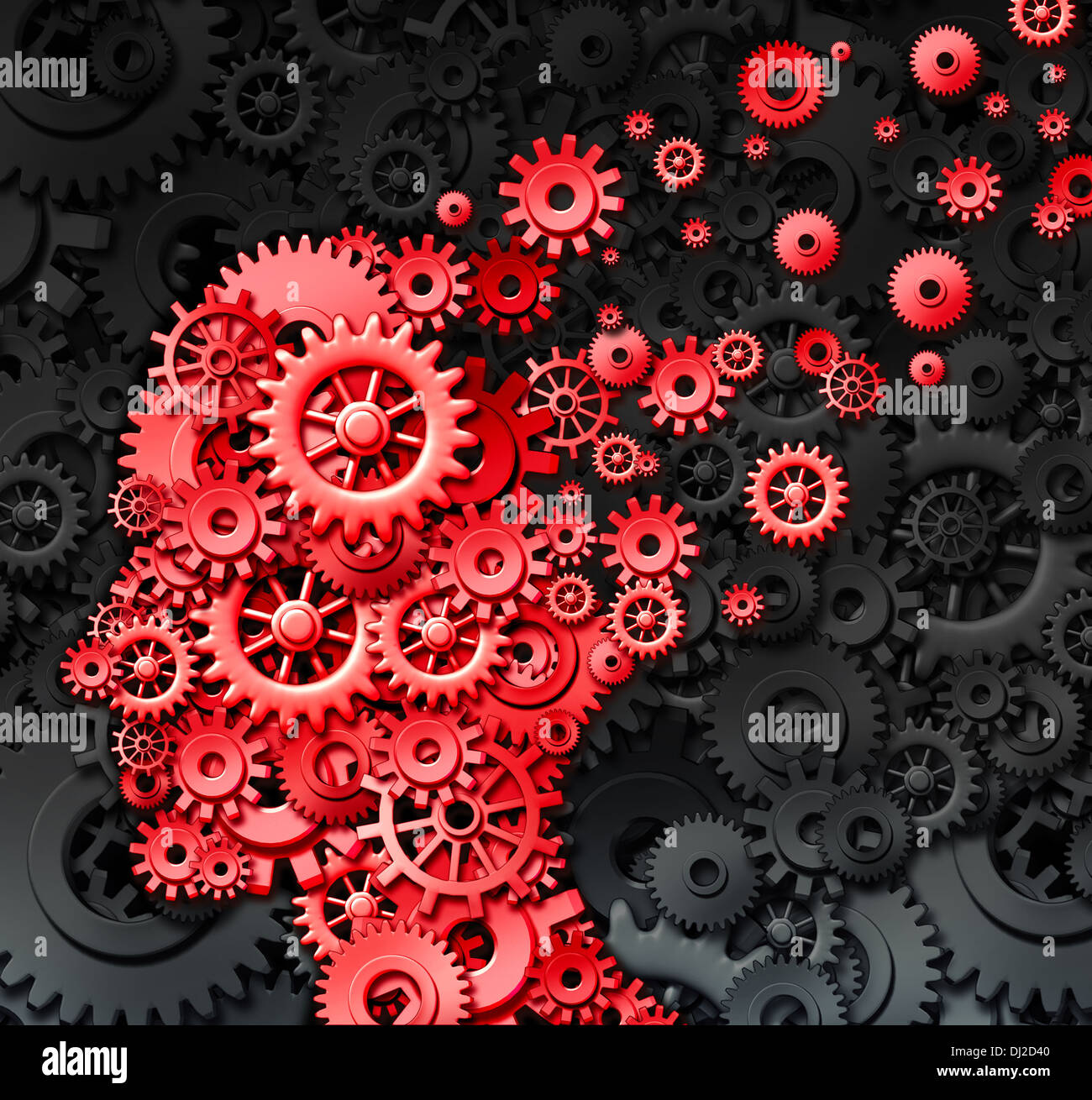 Human brain injury or damage and neurological loss or losing memory and ...