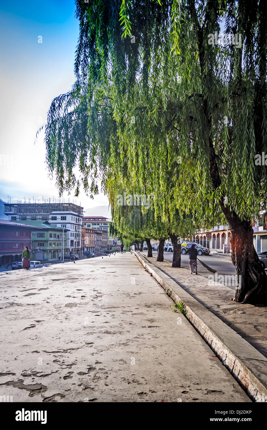 Thimphu bhutan street hi-res stock photography and images - Alamy