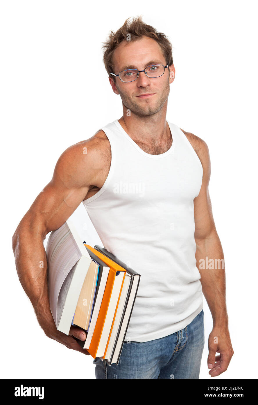 White over books hi-res stock photography and images - Alamy