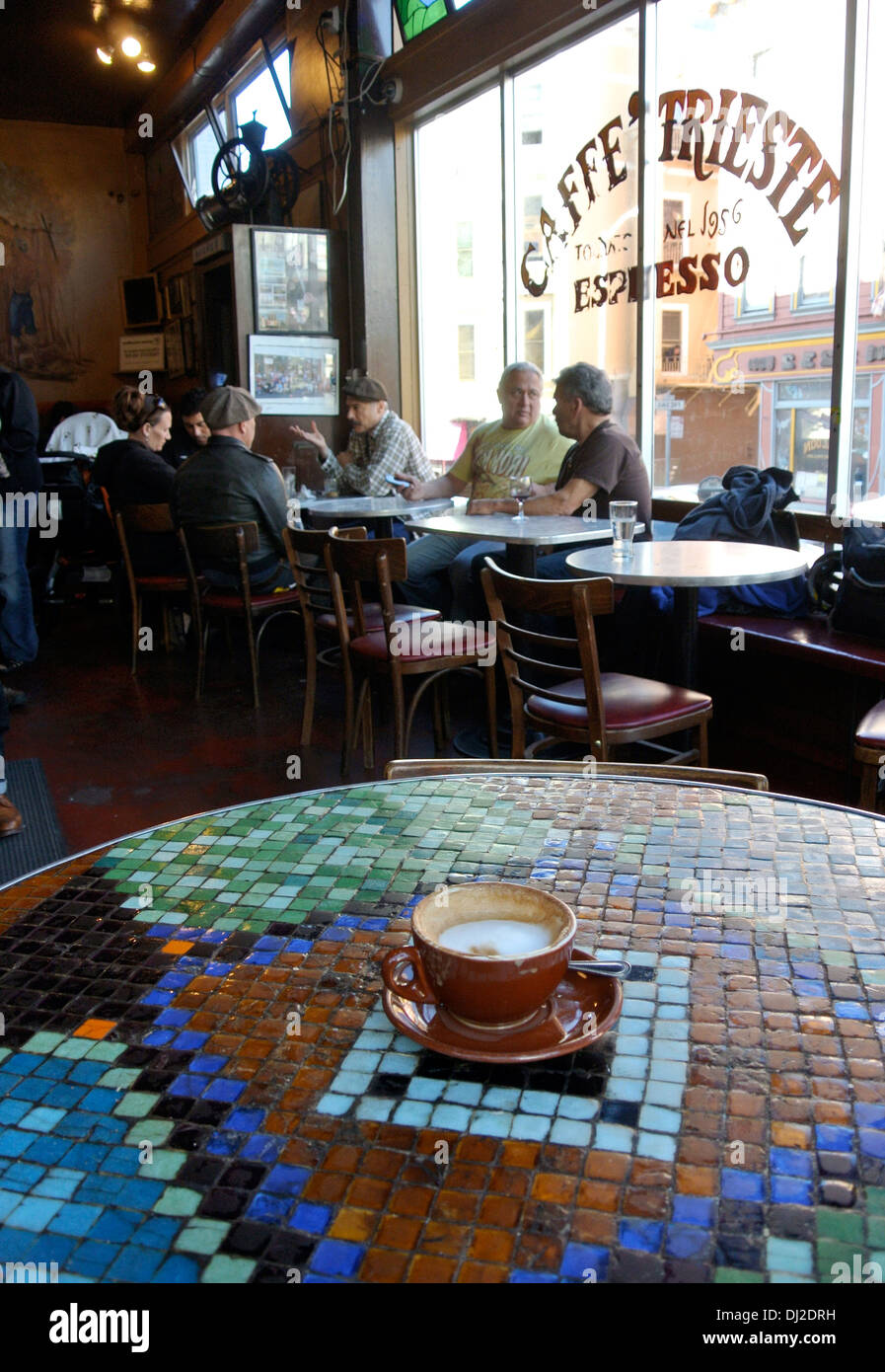 Cafe trieste north beach hi-res stock photography and images - Alamy