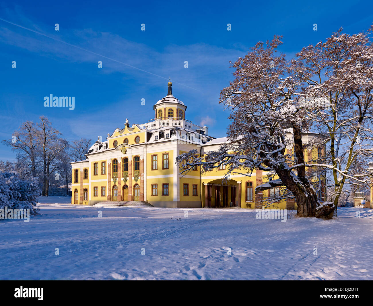 Belvedere palace in weimar thuringia hi-res stock photography and ...