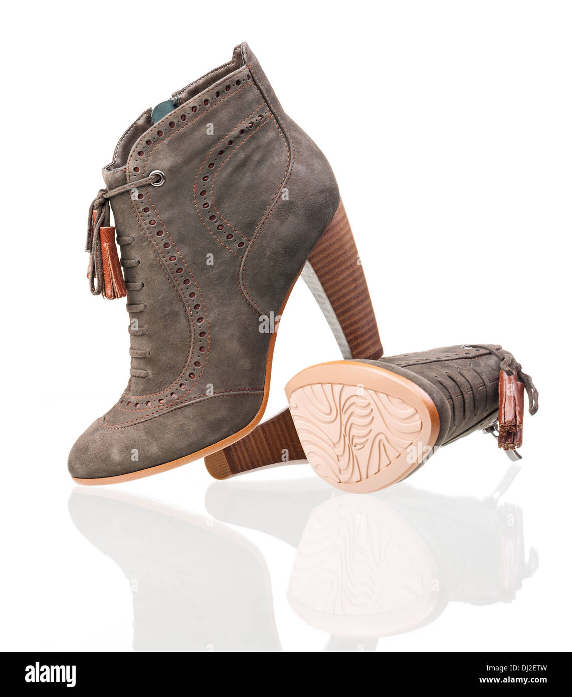 High heel ankle boots hi-res stock photography and images - Alamy