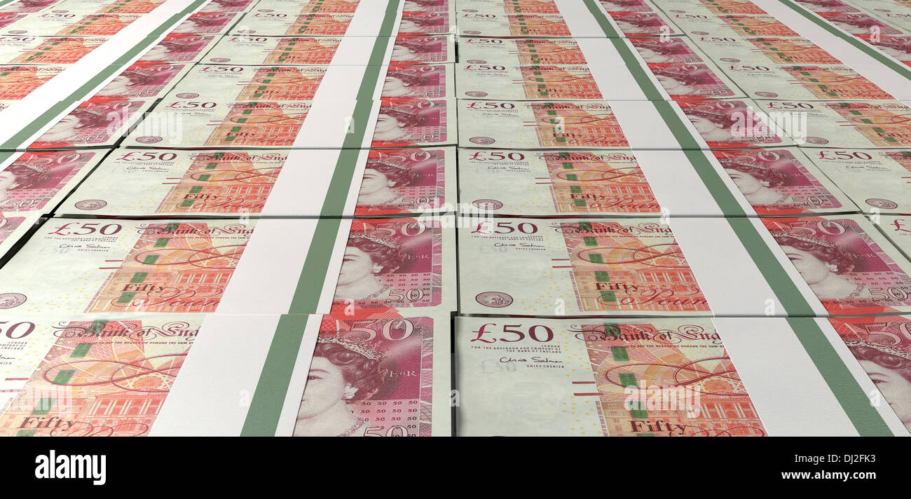 Bundles of money sterling hi-res stock photography and images - Alamy