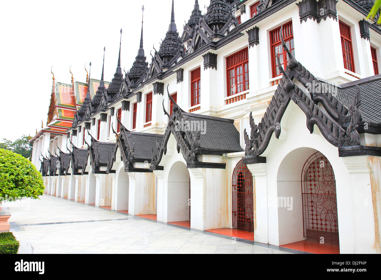 Iron temple Loha Prasat in Wat Ratchanatdaram Worawihan, Bangkok ...