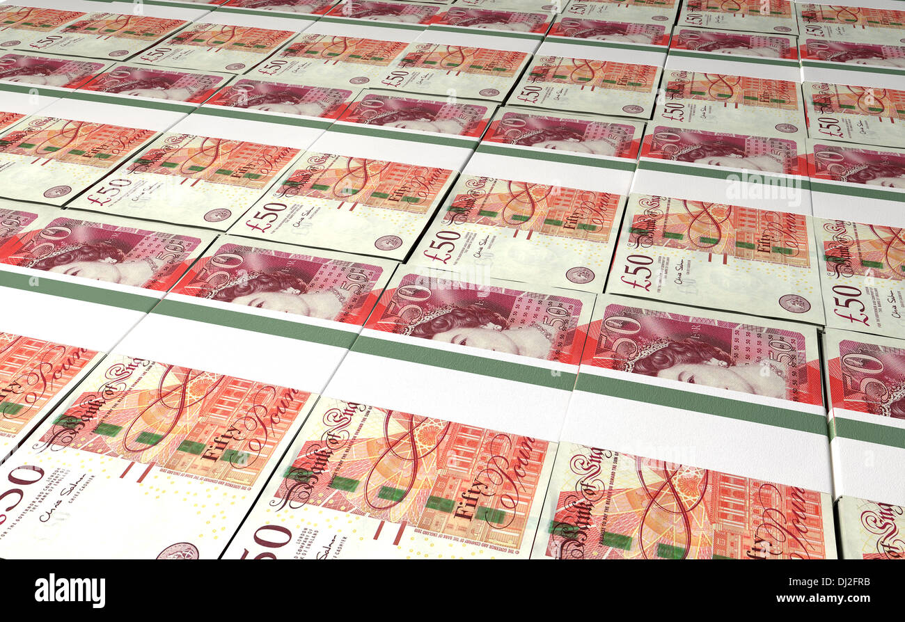 Bundles of money sterling hi-res stock photography and images - Alamy