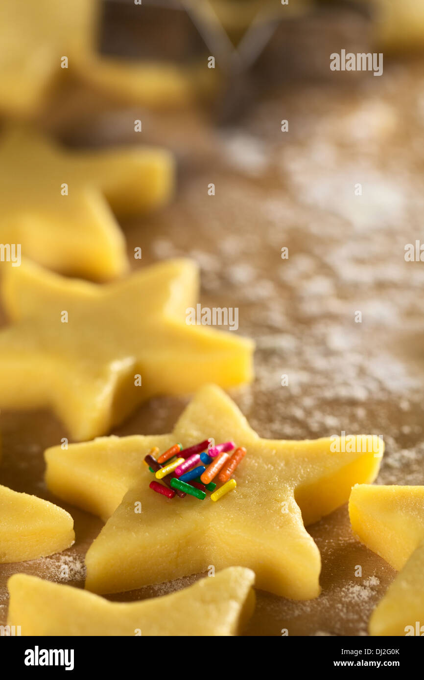 Star shaped cookie sprinkles hi-res stock photography and images - Alamy