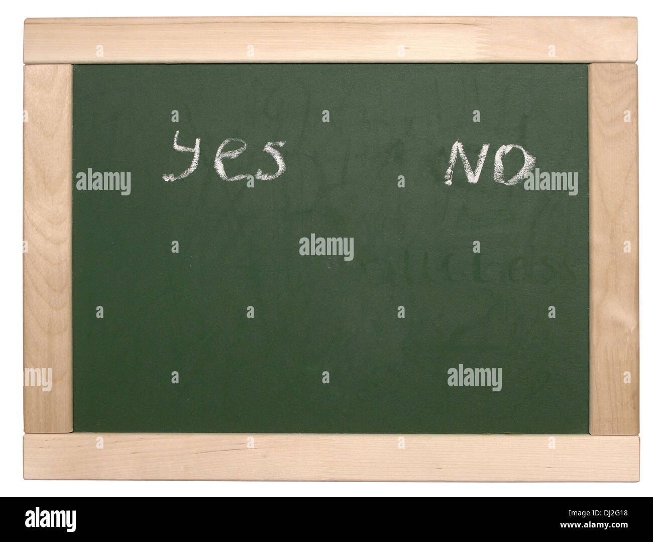 Yes no box hi-res stock photography and images - Alamy