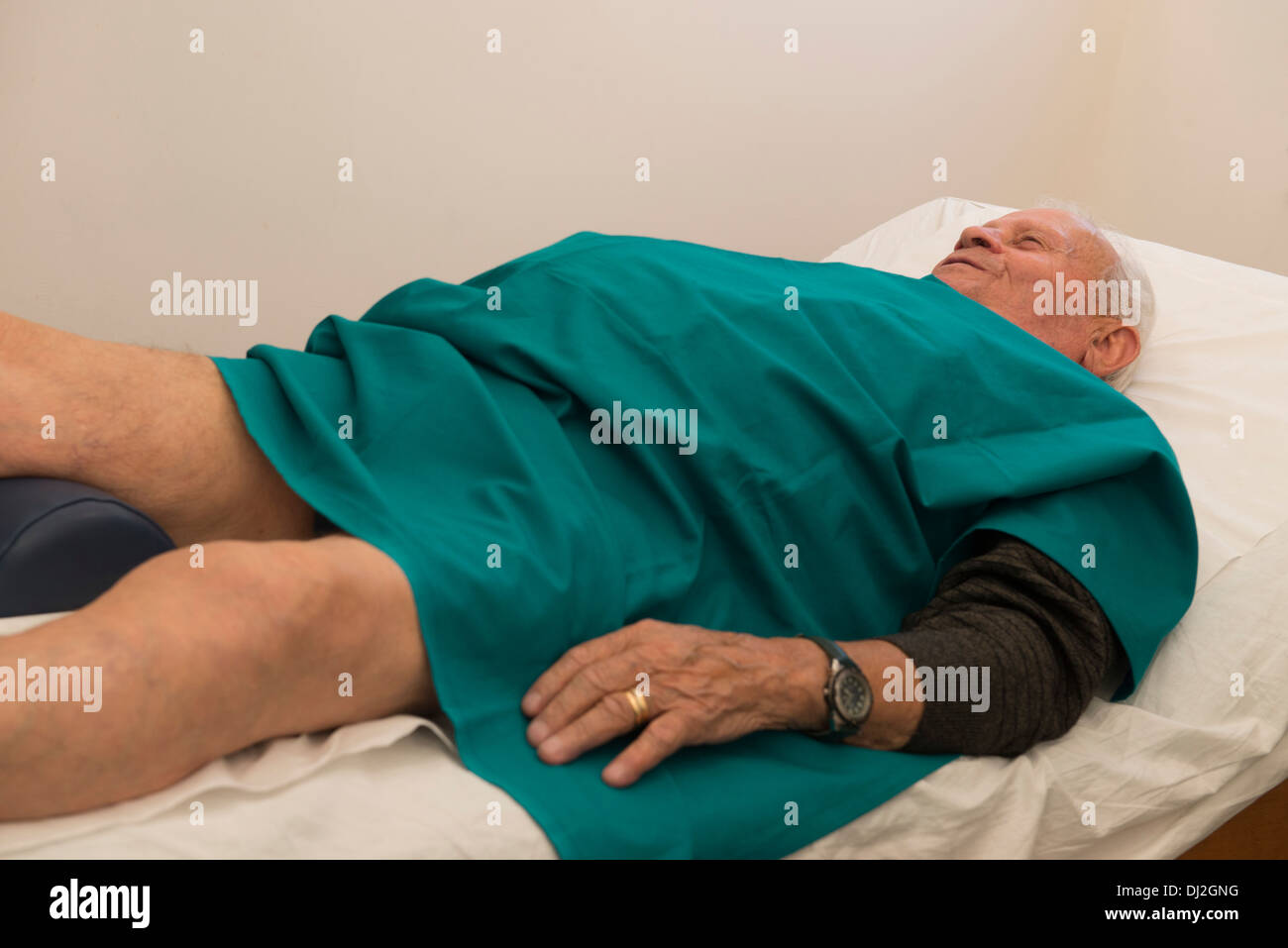 Recovery of an old man Stock Photo - Alamy