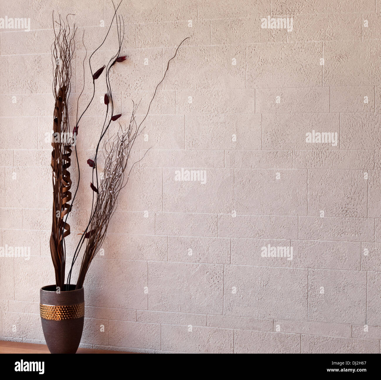 detail of interior wall decorative plaster Stock Photo - Alamy