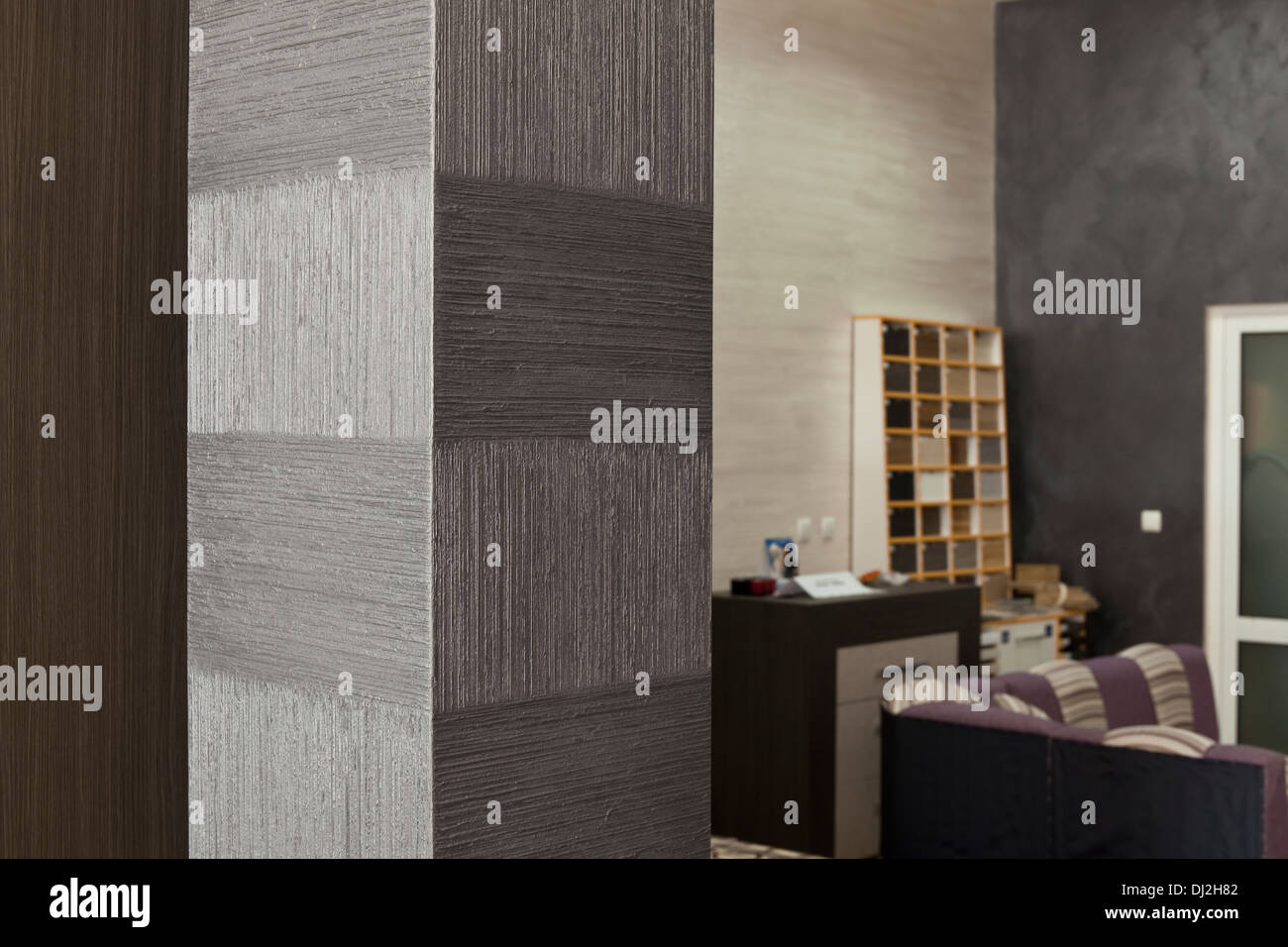 detail of interior wall decorative plaster Stock Photo - Alamy