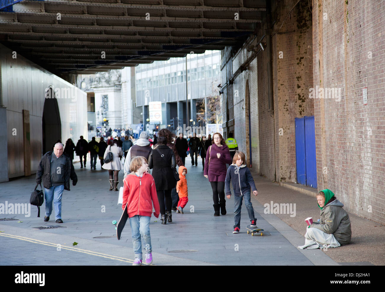 Waterloo Underpass in London UK Stock Photo - Alamy