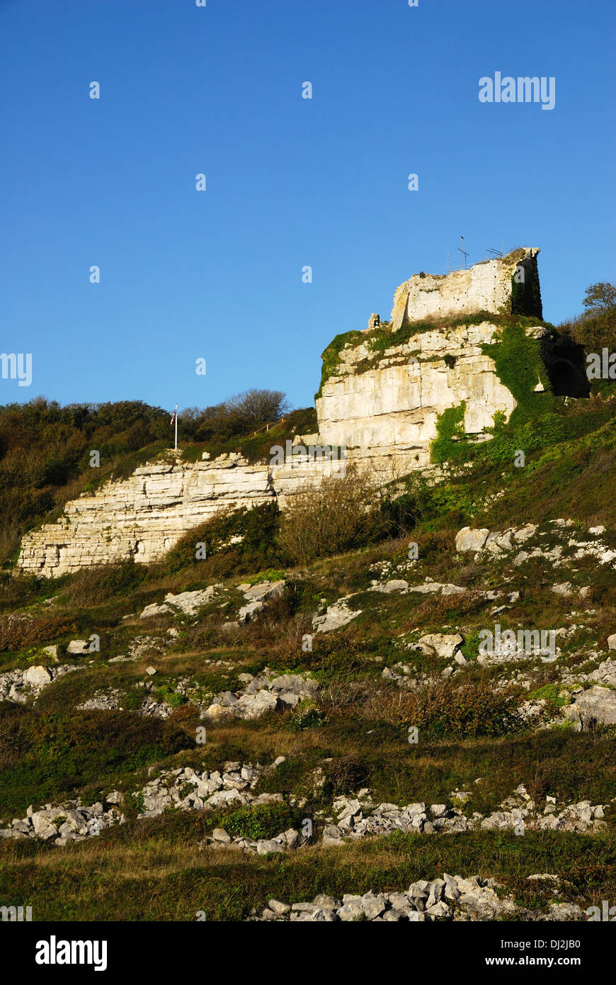 Rufus castle portland hi-res stock photography and images - Alamy