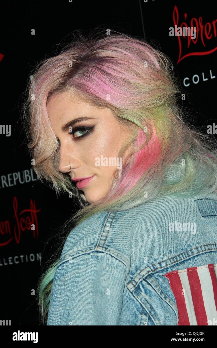 Kesha Hair Blue And Pink