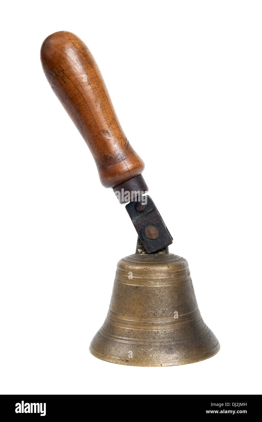 Old fashioned brass bell hi-res stock photography and images - Alamy