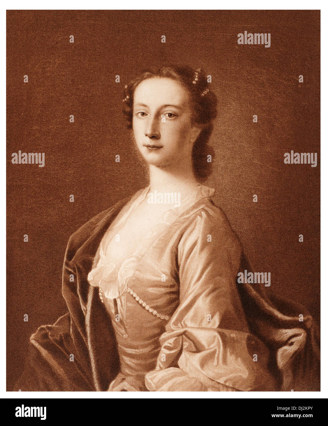 Clementina Maria Sophia Walkinshaw (1720–1802) was the mistress of ...