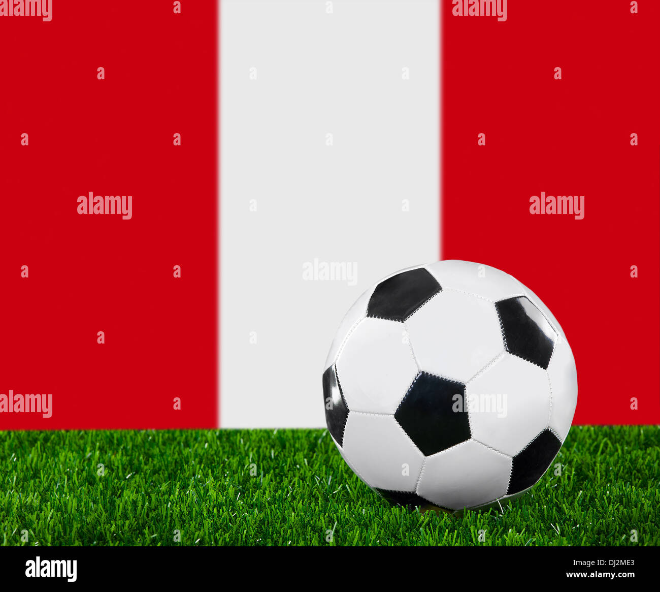 The Peru flag Stock Photo - Alamy