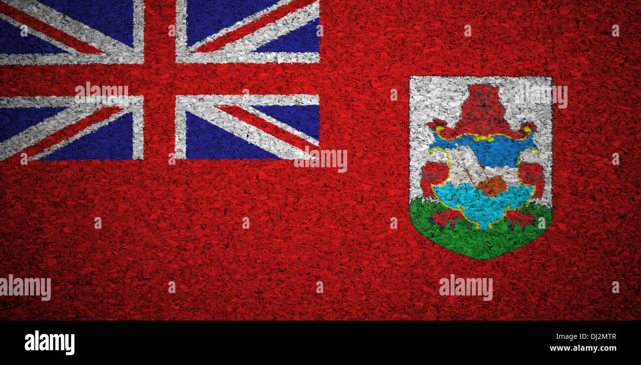 The Bermuda Islands flag Stock Photo - Alamy