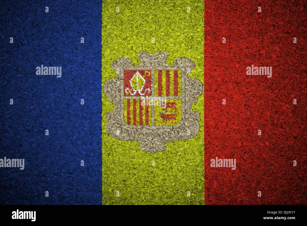 Andorran flag hi-res stock photography and images - Alamy