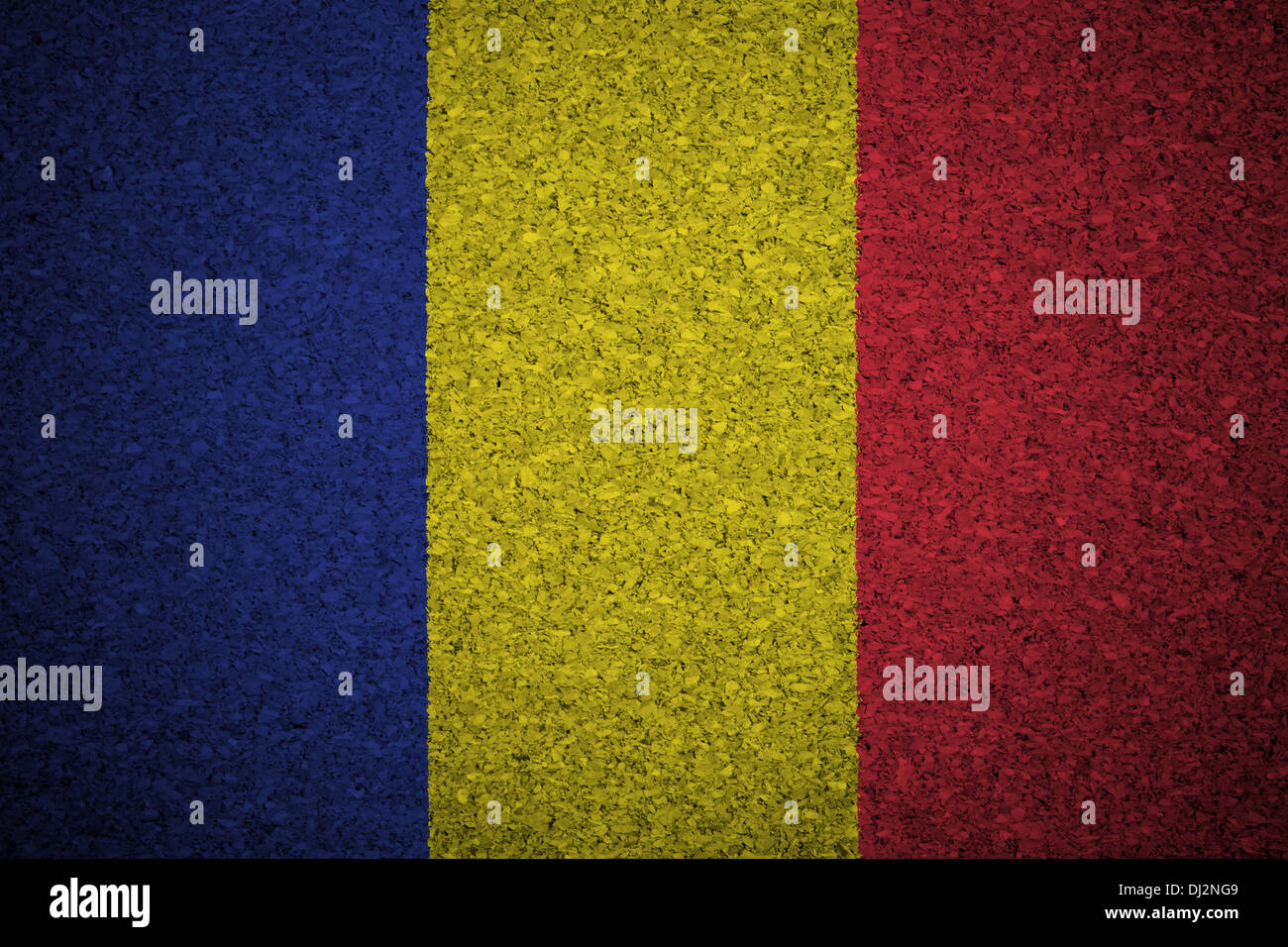 The Romania flag Stock Photo - Alamy