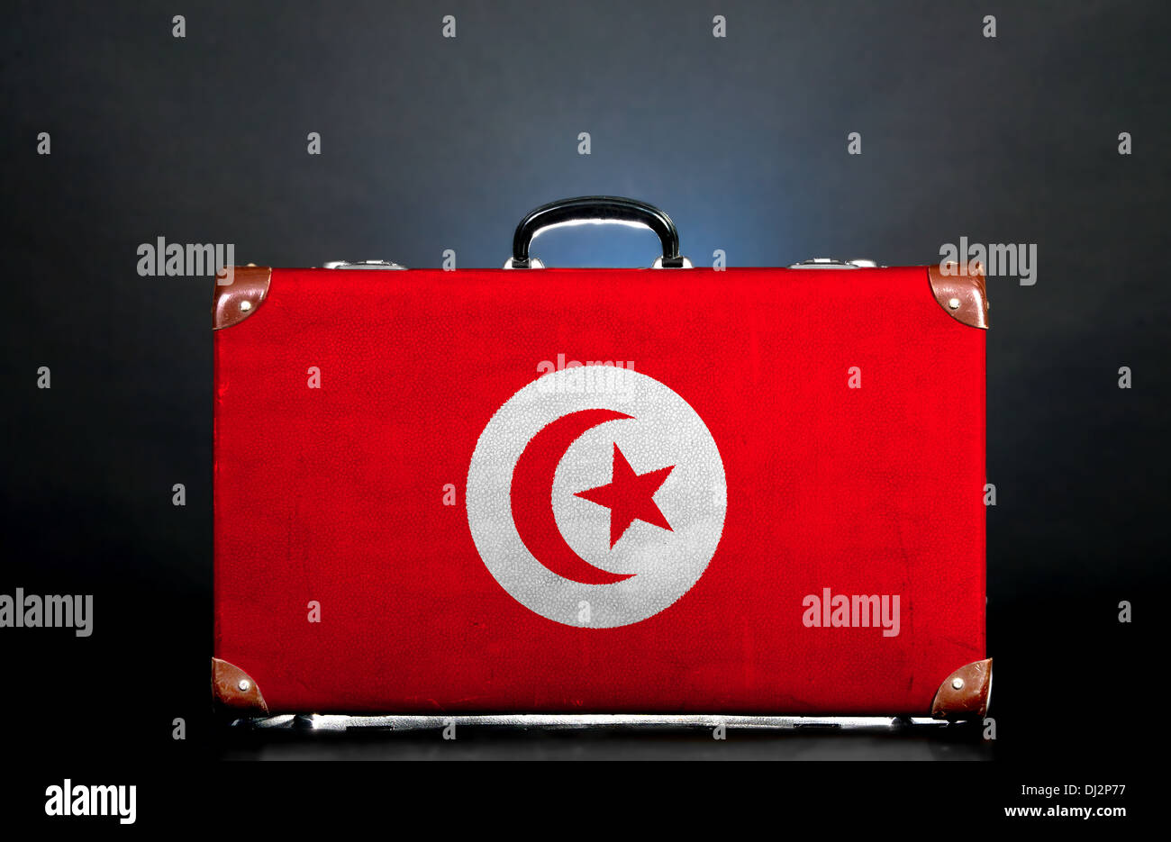 The Tunis flag Stock Photo - Alamy
