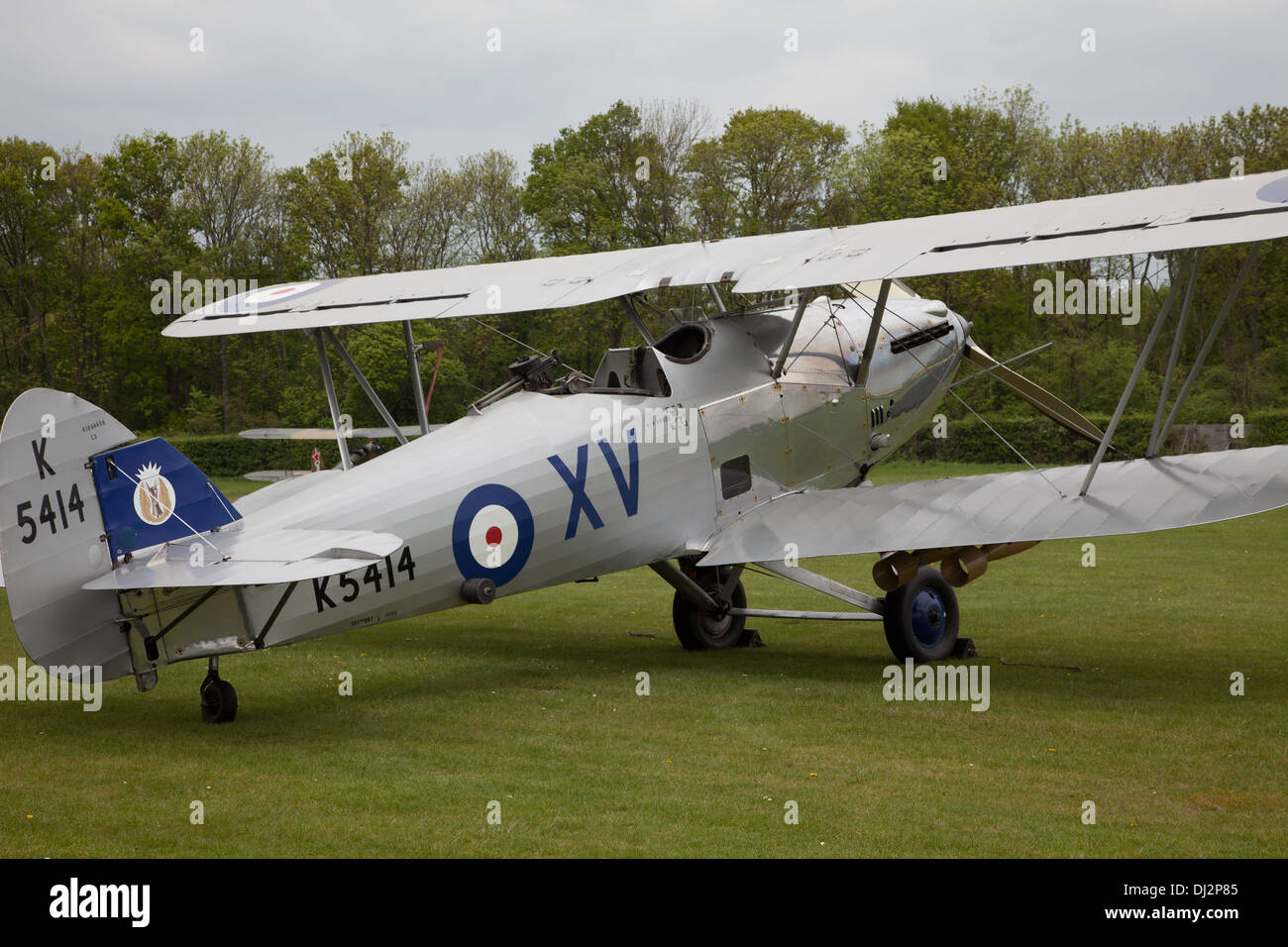 Hawker hind 1930s raf biplane hi-res stock photography and images - Alamy