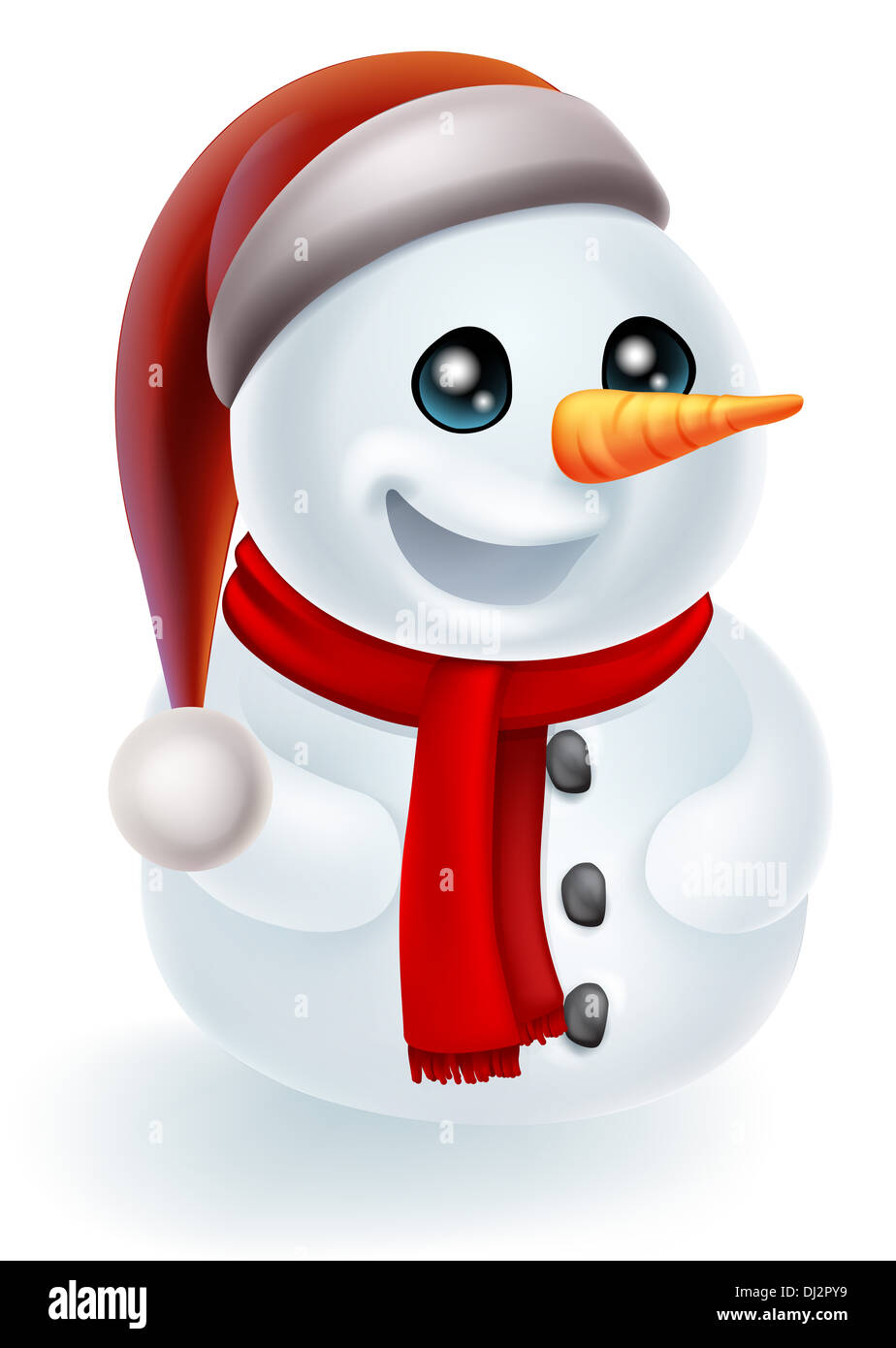 Snowy winter scene christmas Cut Out Stock Images & Pictures - Alamy