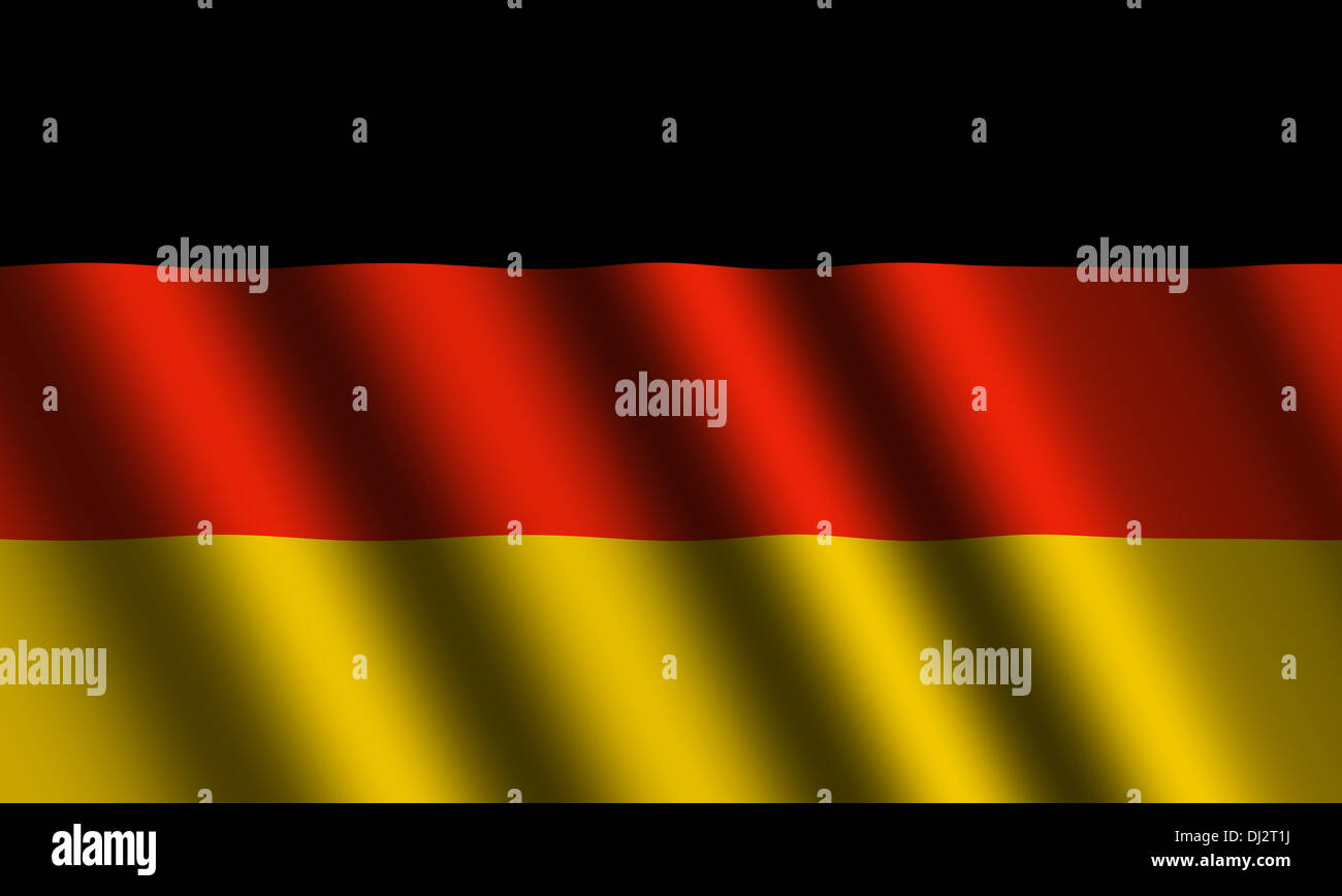 The German flag Stock Photo - Alamy