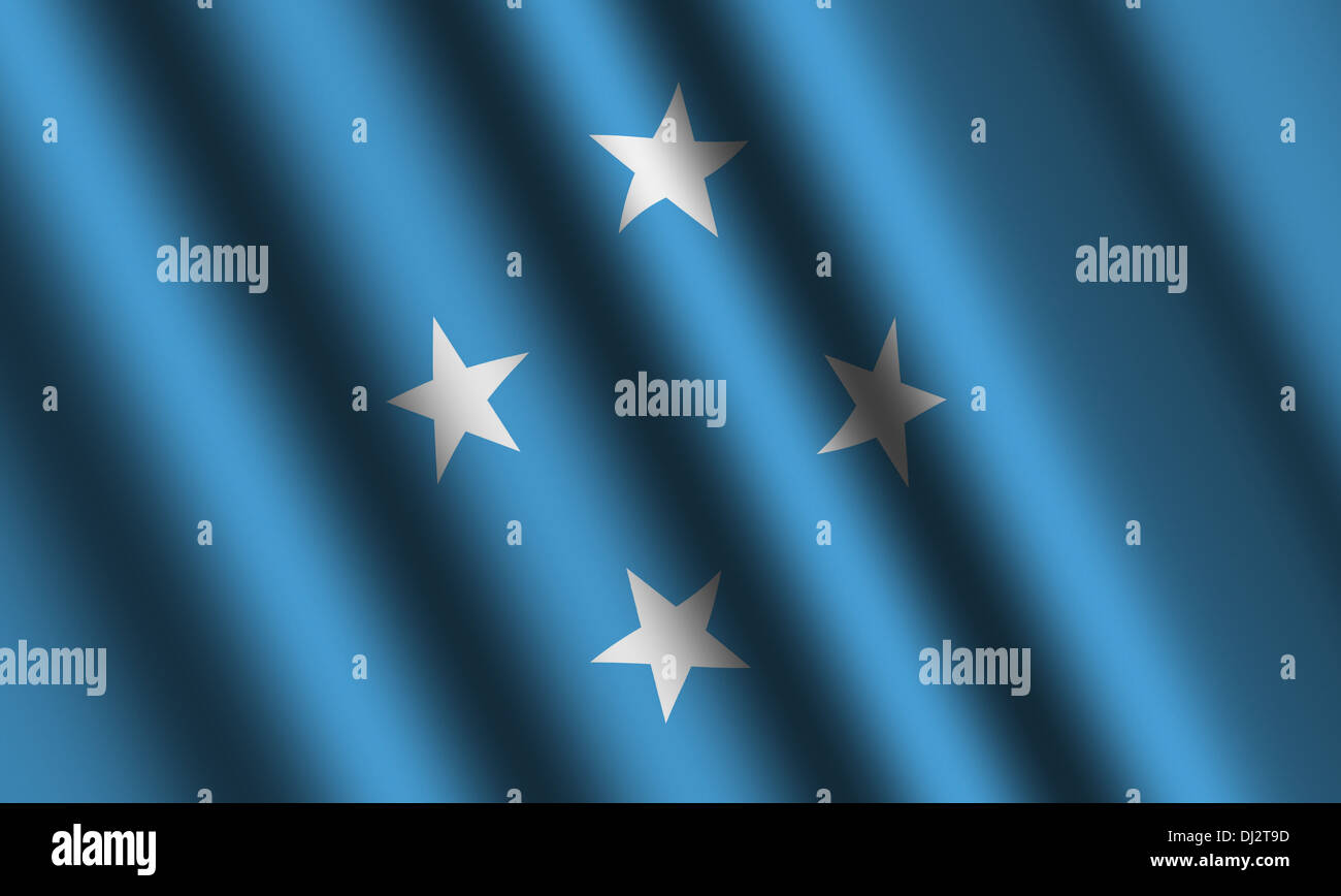 Micronesia silk flag hi-res stock photography and images - Alamy