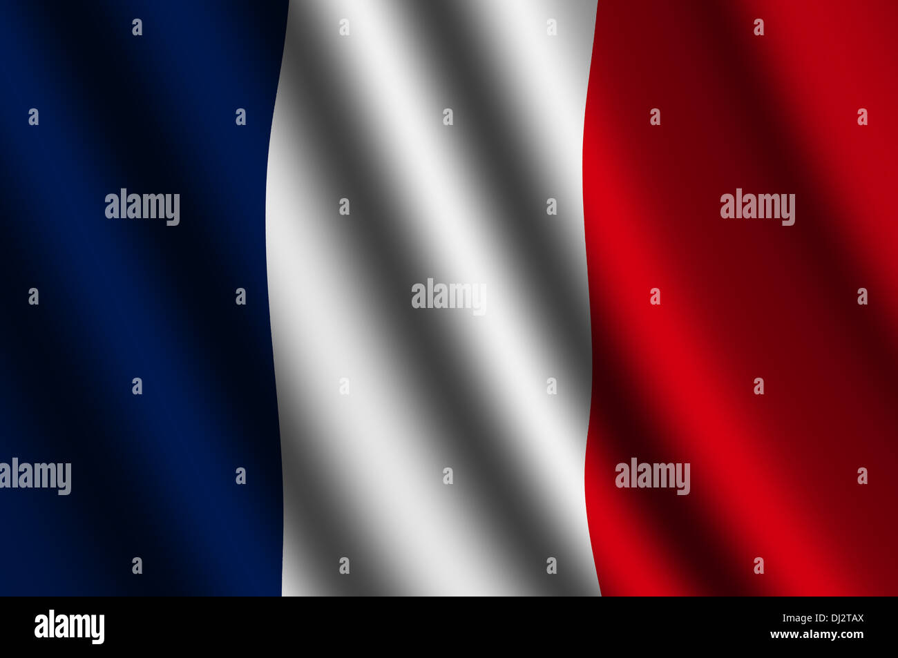 The French flag Stock Photo - Alamy