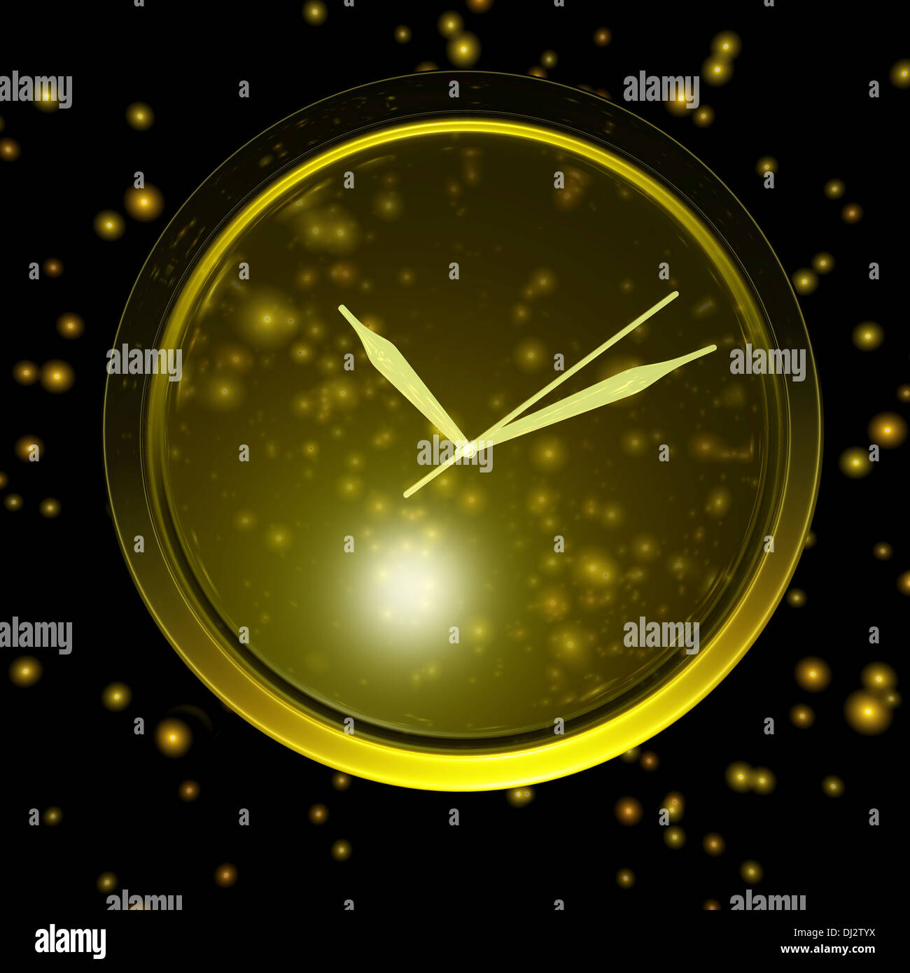 Digital visualization of time Stock Photo - Alamy