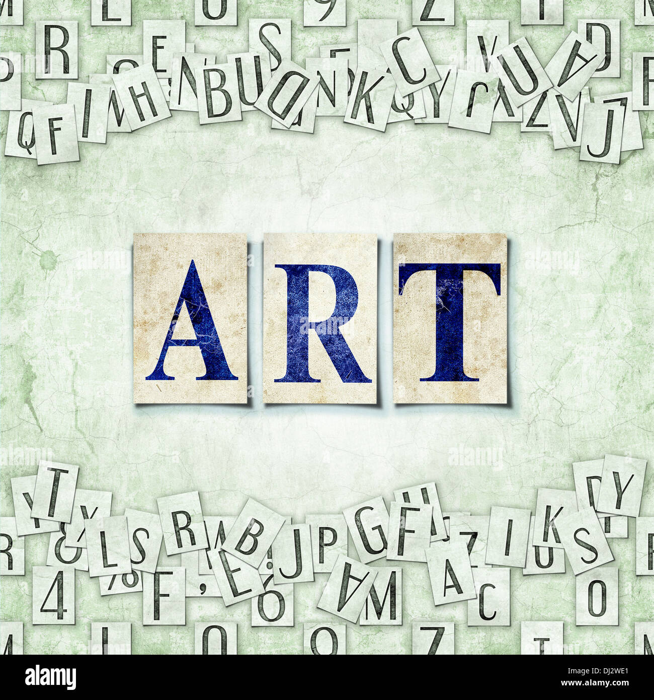 seamless background with letters . Linux Libertine fonts used in the ...