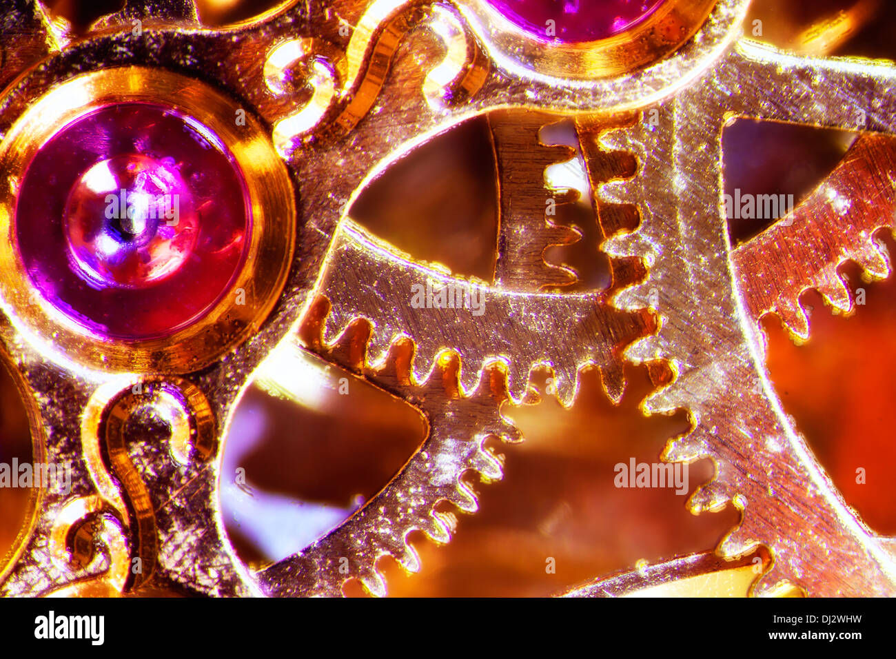 Micro photo clockwork hi-res stock photography and images - Alamy