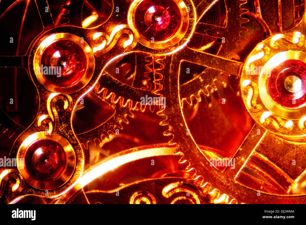 Micro photo clockwork hi-res stock photography and images - Alamy