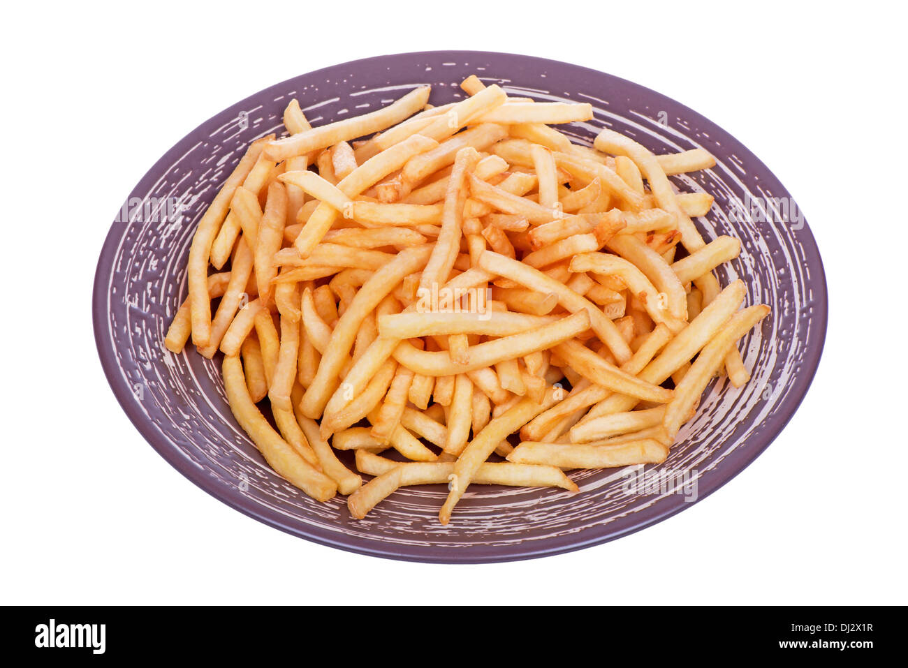 Fast food. French fries potatoes ready to be eaten Stock Photo - Alamy