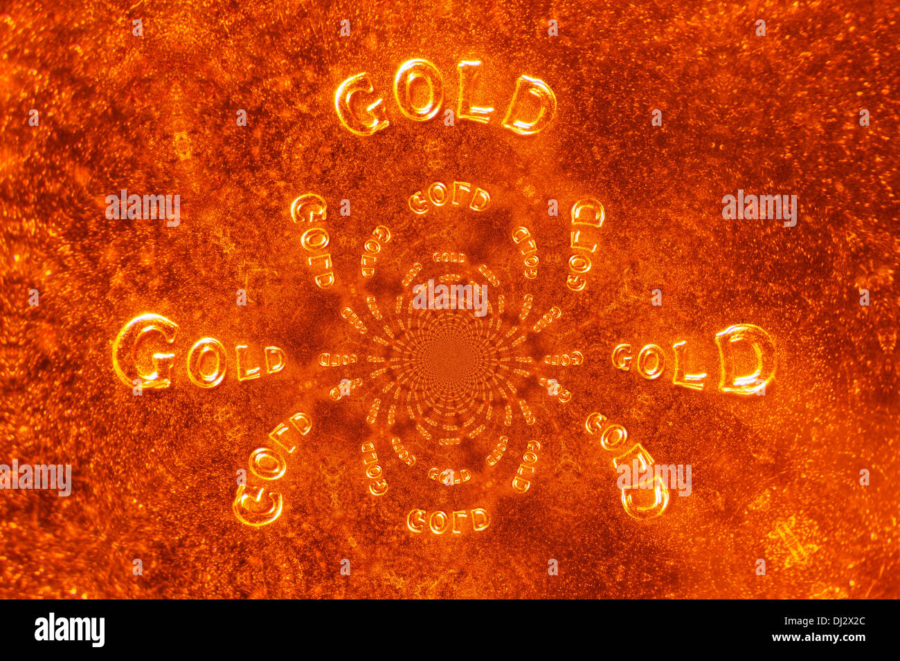 Micro Photo of a Gold Coin Stock Photo - Alamy