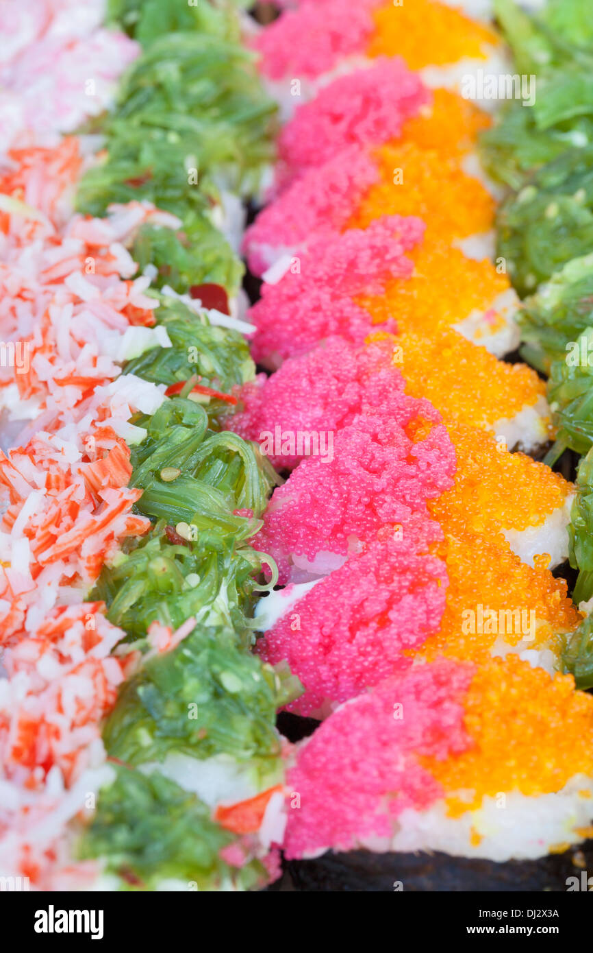 Sushi rows hi-res stock photography and images - Alamy