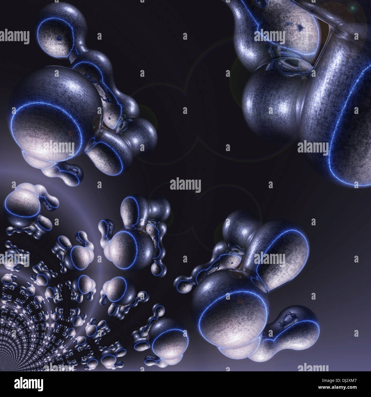 Render metaballs hi-res stock photography and images - Alamy