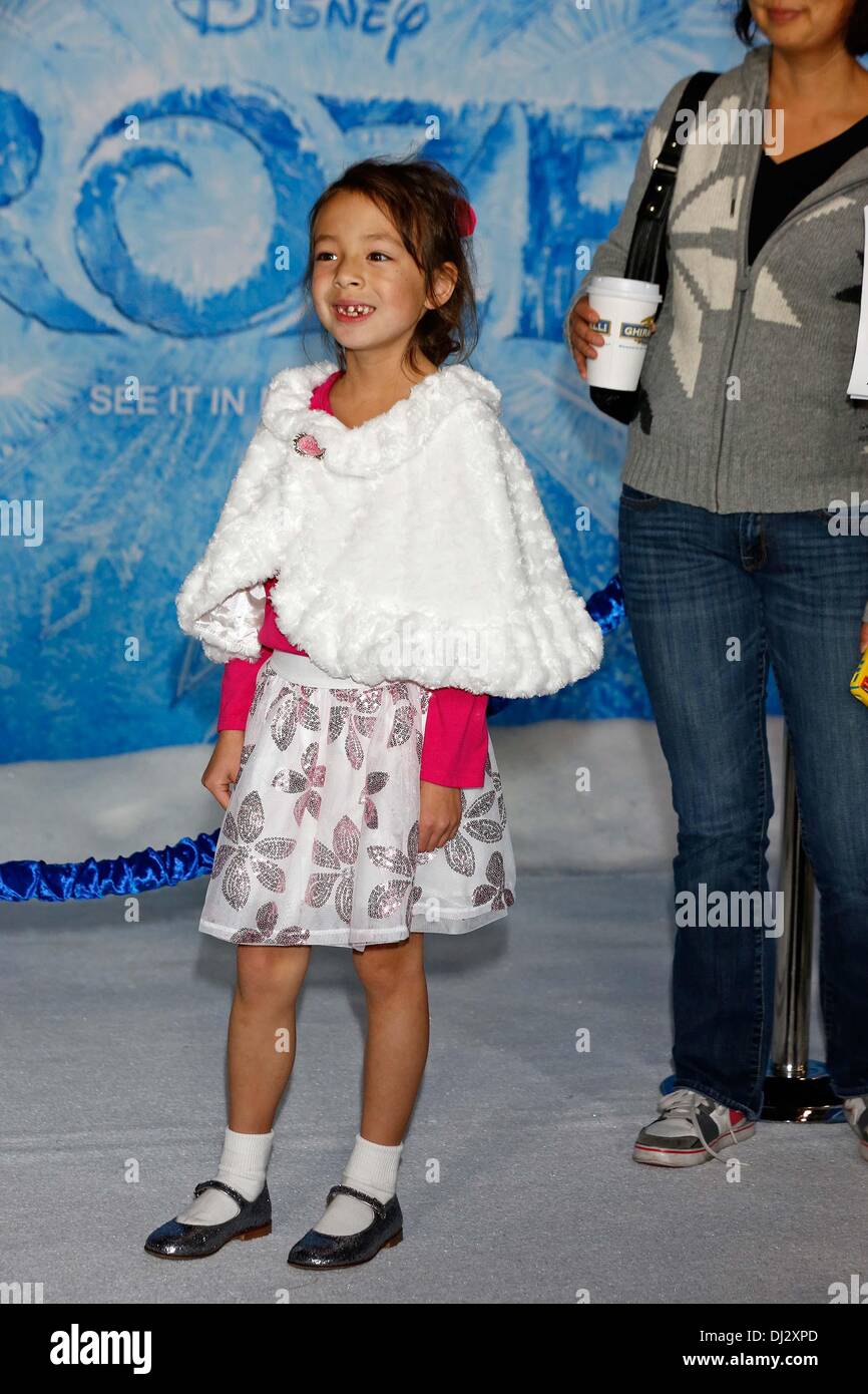 Hollywood, CA, USA. 19th Nov, 2013. Aubrey Anderson-Emmons.''Frozen ...