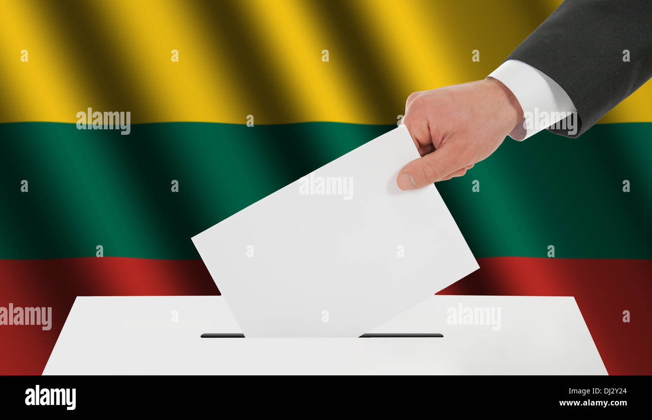 Lithuanian flag hi-res stock photography and images - Alamy